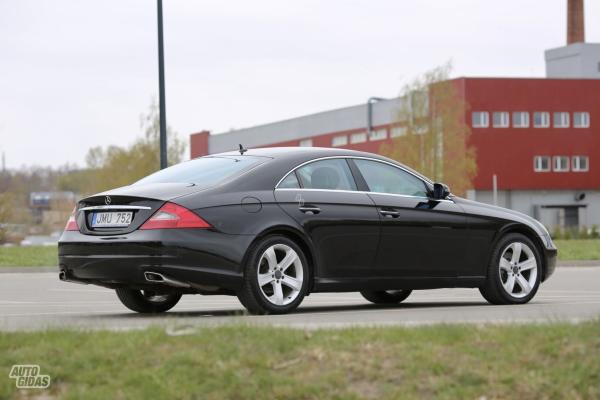 Black Mercedes-Benz CLS 350 2008 in Siauliai, with an engine capacity of 3.50 L and mileage of 252 thousand km for 5000 €, photo 6 on AUTOMOTO.COM.LV