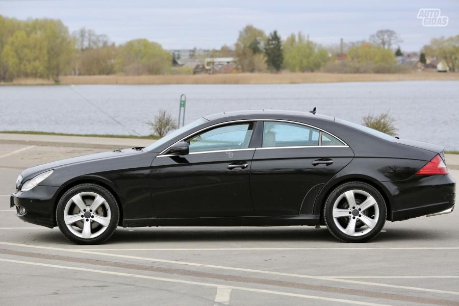 Black Mercedes-Benz CLS 350 2008 in Siauliai, with an engine capacity of 3.50 L and mileage of 252 thousand km for 5000 €, photo 13 on AUTOMOTO.COM.LV