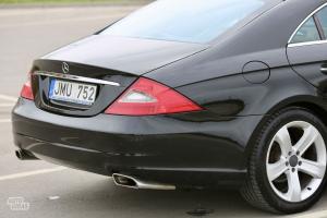 Black Mercedes-Benz CLS 350 2008 in Siauliai, with an engine capacity of 3.50 L and mileage of 252 thousand km for 5000 €, photo 16 on AUTOMOTO.COM.LV
