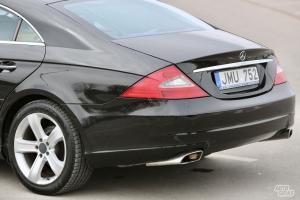 Black Mercedes-Benz CLS 350 2008 in Siauliai, with an engine capacity of 3.50 L and mileage of 252 thousand km for 5000 €, photo 17 on AUTOMOTO.COM.LV