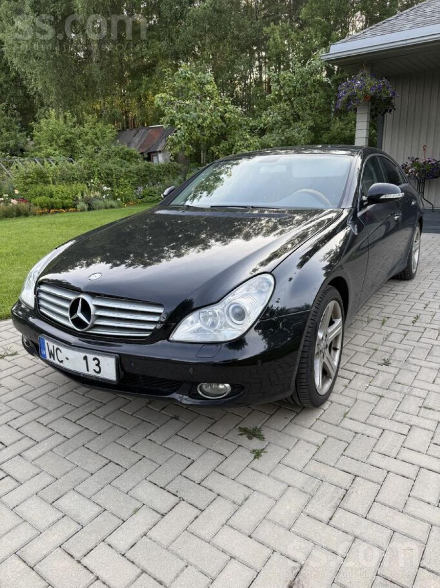 Melns Mercedes-Benz CLS 350 2009 Rīga, ar dzinēja tilpumu 3.50 L un nobraukumu 205 tūkst. km par 3800 €, foto 1 vietnē AUTOMOTO.COM.LV