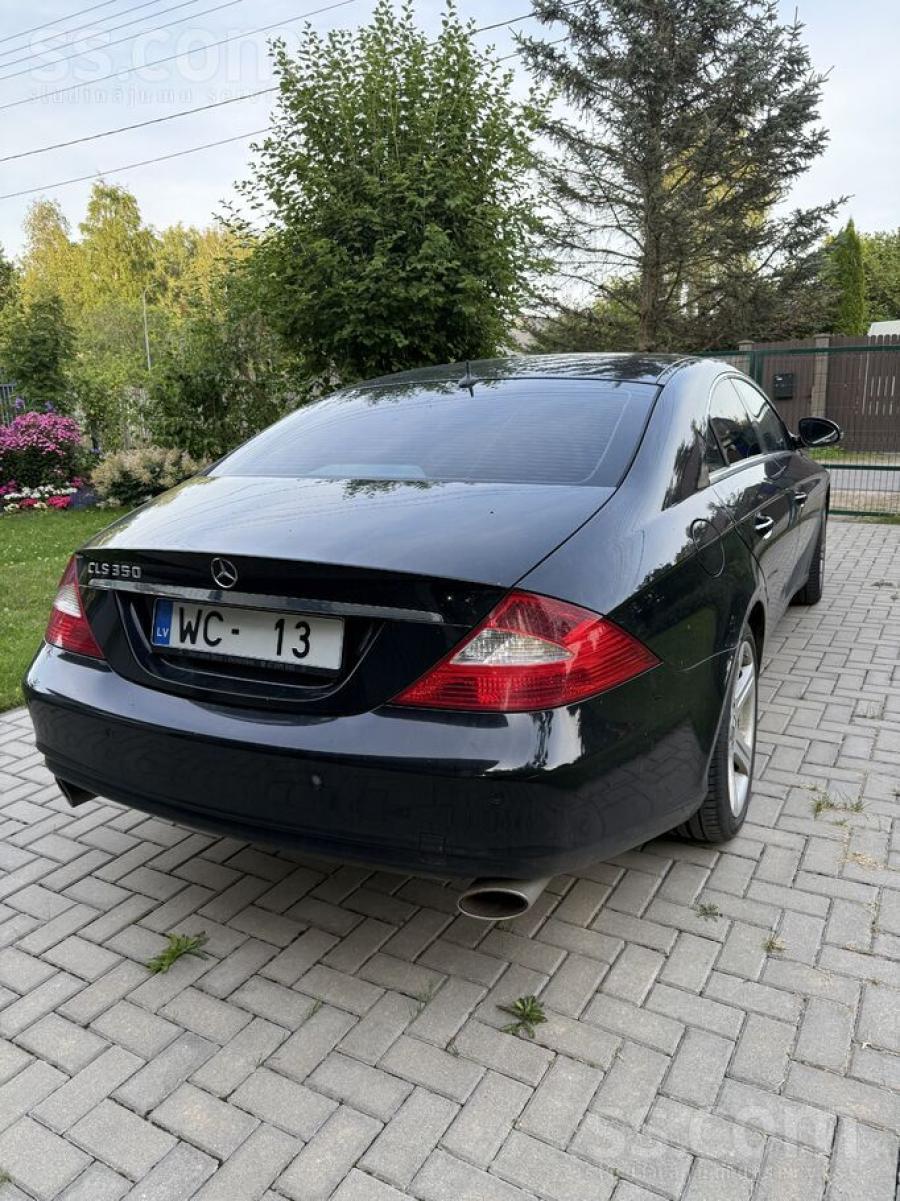 Melns Mercedes-Benz CLS 350 2009 Rīga, ar dzinēja tilpumu 3.50 L un nobraukumu 205 tūkst. km par 3800 €, foto 4 vietnē AUTOMOTO.COM.LV
