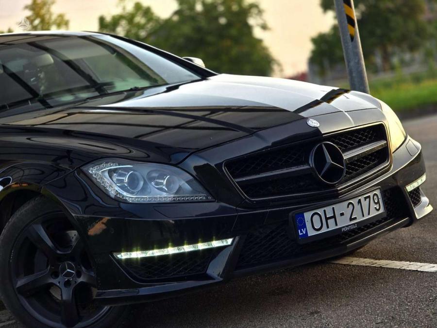 Черный Мерседес ЦЛС 350 2011 в Радвилишкис, объемом двигателя 2.99 л и пробегом 303 тыс. км за 9800 €, фото 13 на AUTOMOTO.COM.LV