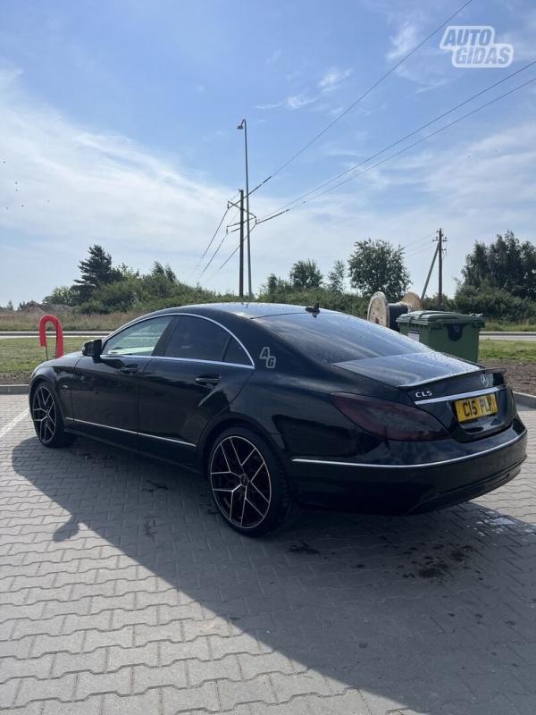 Black Mercedes-Benz CLS 350 2011 in Kretinga, with an engine capacity of 3.00 L and mileage of 187 thousand km for 7000 €, photo 1 on AUTOMOTO.COM.LV