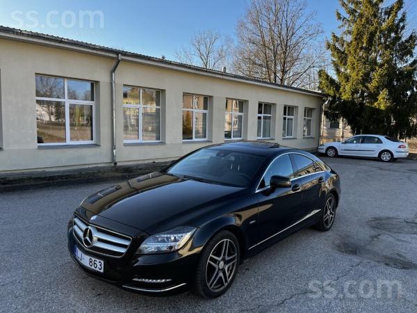 Mercedes-Benz CLS 350 2011 in Preili on AUTOMOTO.COM.LV Black Mercedes-Benz CLS 350 2011 in Preili, with an engine capacity of 3.00 L and mileage of 310 thousand km for 11000 €, photo 1 on AUTOMOTO.COM.LV