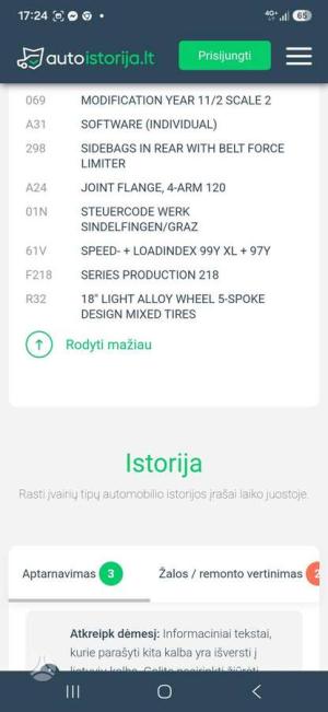 Black Mercedes-Benz CLS 350 2012 in Prienai, with an engine capacity of 2.99 L and mileage of 299 thousand km for 11700 €, photo 36 on AUTOMOTO.COM.LV