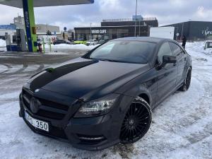 Melns Mercedes-Benz CLS 350 2014 Kauņa, ar dzinēja tilpumu 2.99 L un nobraukumu 302 tūkst. km par 13500 €, foto  vietnē AUTOMOTO.COM.LV