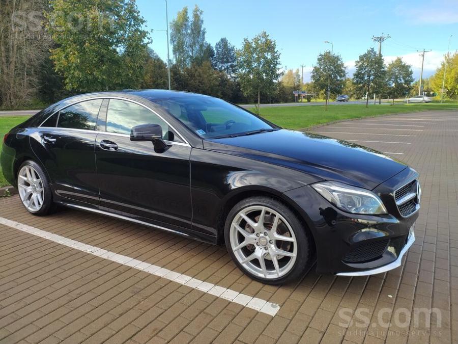Melns Mercedes-Benz CLS 350 2015 Rīga, ar dzinēja tilpumu 3.00 L un nobraukumu 146 tūkst. km par 19000 €, foto 1 vietnē AUTOMOTO.COM.LV