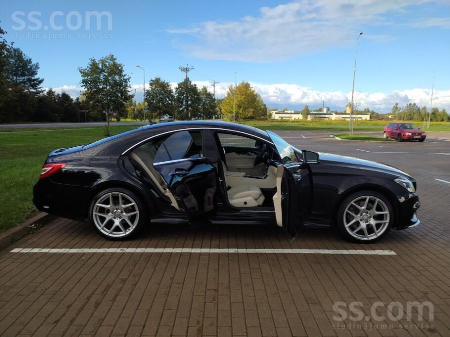 Melns Mercedes-Benz CLS 350 2015 Rīga, ar dzinēja tilpumu 3.00 L un nobraukumu 146 tūkst. km par 19000 €, foto 8 vietnē AUTOMOTO.COM.LV