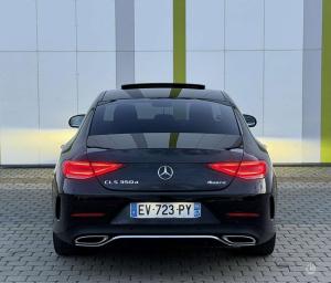 Melns Mercedes-Benz CLS 350 2018 Tauragė, ar dzinēja tilpumu 2.93 L un nobraukumu 107 tūkst. km par 35800 €, foto 24 vietnē AUTOMOTO.COM.LV