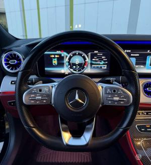 Melns Mercedes-Benz CLS 350 2018 Tauragė, ar dzinēja tilpumu 2.93 L un nobraukumu 107 tūkst. km par 35800 €, foto 52 vietnē AUTOMOTO.COM.LV