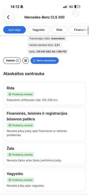 Melns Mercedes-Benz CLS 350 2018 Tauragė, ar dzinēja tilpumu 2.93 L un nobraukumu 107 tūkst. km par 35800 €, foto 60 vietnē AUTOMOTO.COM.LV