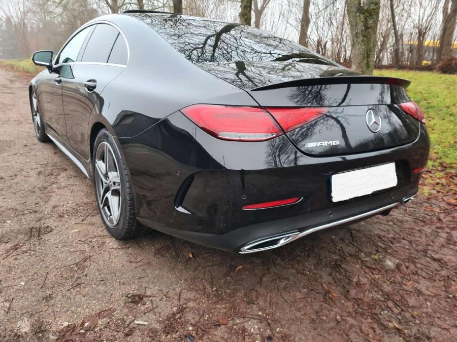 Melns Mercedes-Benz CLS 350 2019 Šauļi, ar dzinēja tilpumu 2.93 L un nobraukumu 144 tūkst. km par 31500 €, foto 6 vietnē AUTOMOTO.COM.LV