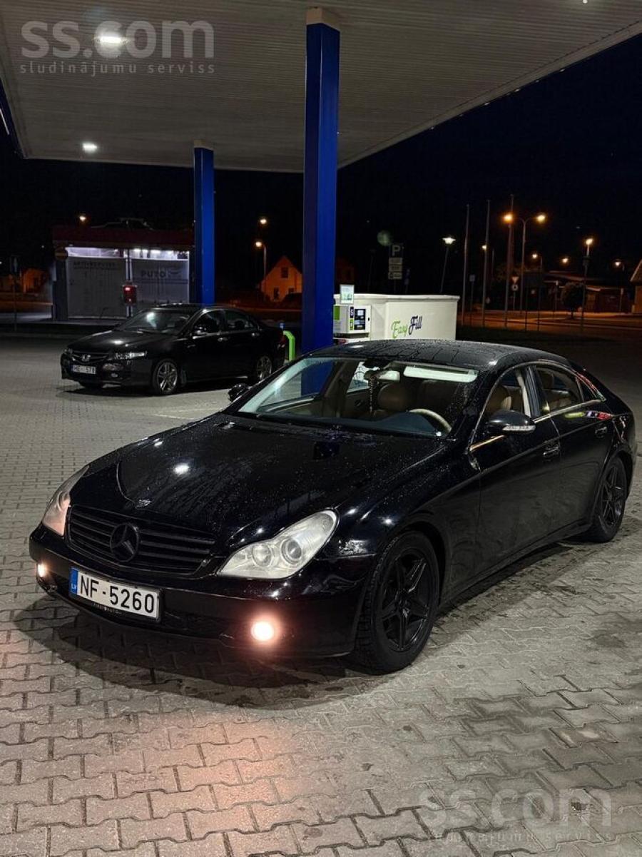 Melns Mercedes-Benz CLS 350 2004 Kuldīga, ar dzinēja tilpumu 3.50 L un nobraukumu 285 tūkst. km par 3700 €, foto 17 vietnē AUTOMOTO.COM.LV
