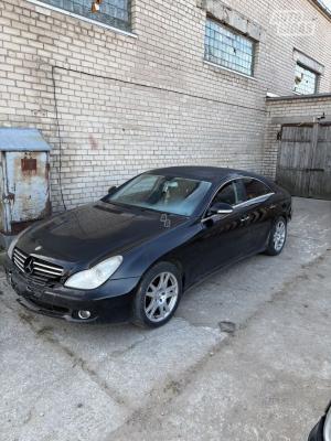 Black Mercedes-Benz CLS 350 2005 in Radviliskis, with an engine capacity of 3.50 L and mileage of 300 thousand km for 1600 €, photo  on AUTOMOTO.COM.LV