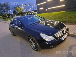 Black Mercedes-Benz CLS 350 2005 in Riga, with an engine capacity of 3.50 L and mileage of 0 thousand km for 2900 €, photo  on AUTOMOTO.COM.LV