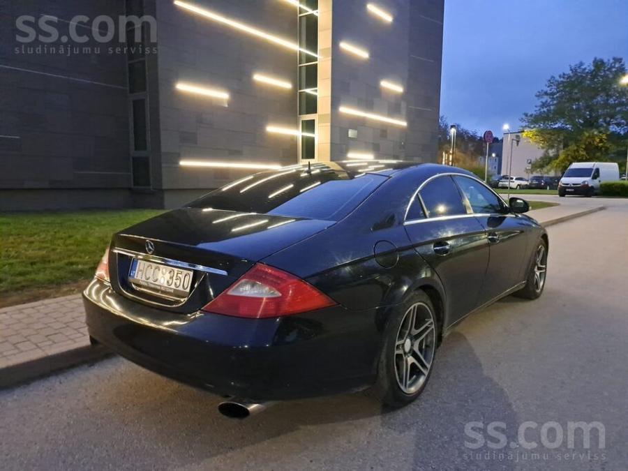Melns Mercedes-Benz CLS 350 2005 Rīga, ar dzinēja tilpumu 3.50 L un nobraukumu 0 tūkst. km par 2900 €, foto 4 vietnē AUTOMOTO.COM.LV