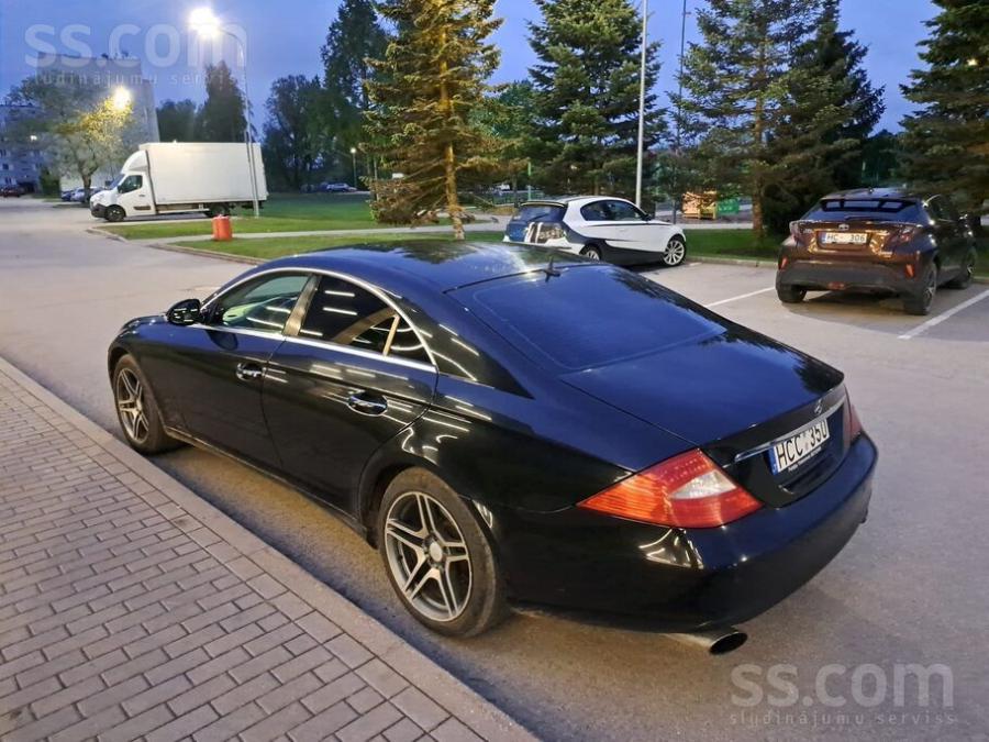 Melns Mercedes-Benz CLS 350 2005 Rīga, ar dzinēja tilpumu 3.50 L un nobraukumu 0 tūkst. km par 2900 €, foto 6 vietnē AUTOMOTO.COM.LV
