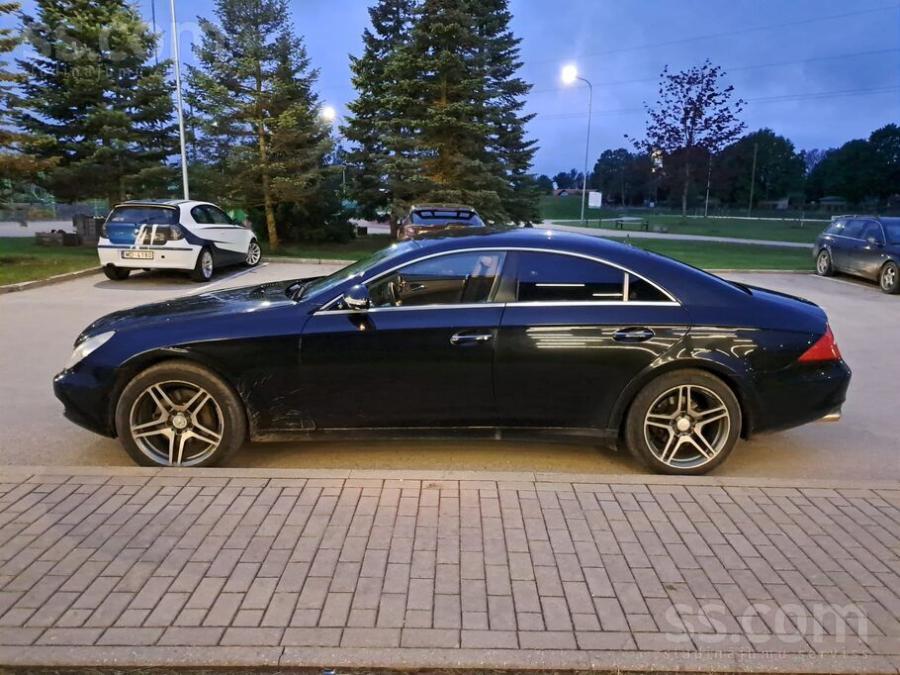 Melns Mercedes-Benz CLS 350 2005 Rīga, ar dzinēja tilpumu 3.50 L un nobraukumu 0 tūkst. km par 2900 €, foto 7 vietnē AUTOMOTO.COM.LV