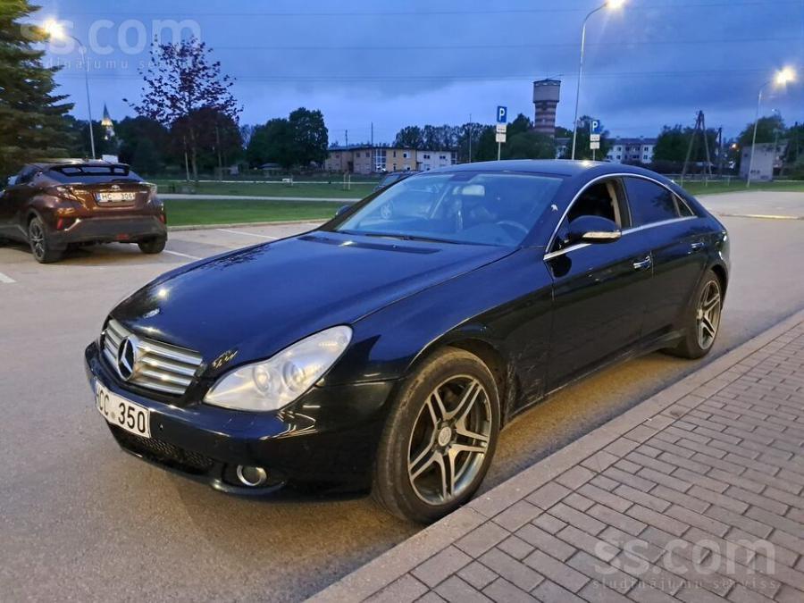 Melns Mercedes-Benz CLS 350 2005 Rīga, ar dzinēja tilpumu 3.50 L un nobraukumu 0 tūkst. km par 2900 €, foto 8 vietnē AUTOMOTO.COM.LV
