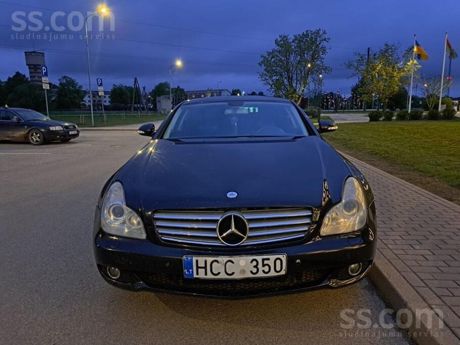 Melns Mercedes-Benz CLS 350 2005 Rīga, ar dzinēja tilpumu 3.50 L un nobraukumu 0 tūkst. km par 2900 €, foto 9 vietnē AUTOMOTO.COM.LV