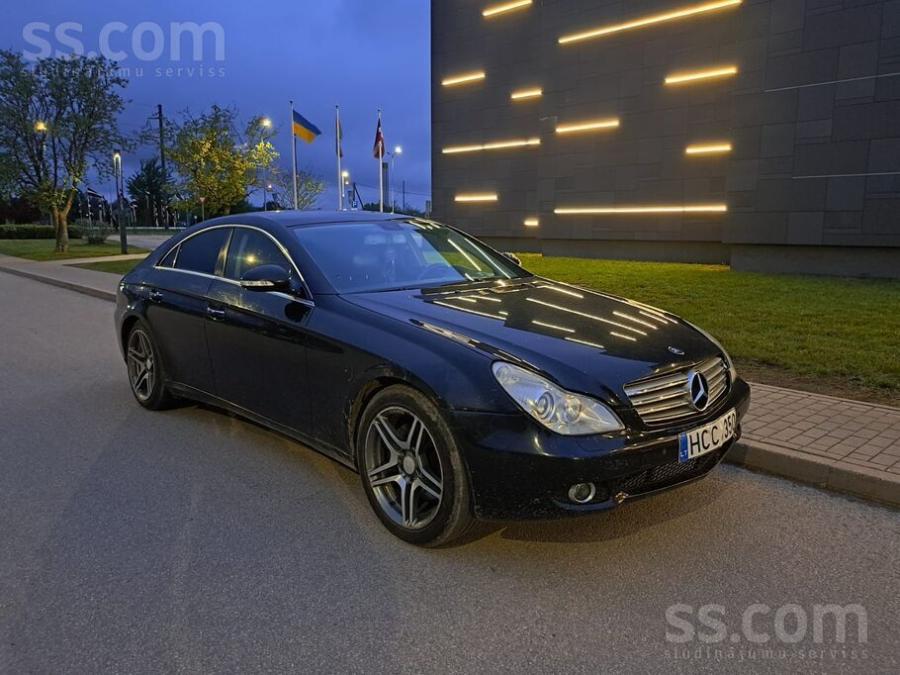 Melns Mercedes-Benz CLS 350 2005 Rīga, ar dzinēja tilpumu 3.50 L un nobraukumu 0 tūkst. km par 2900 €, foto 10 vietnē AUTOMOTO.COM.LV