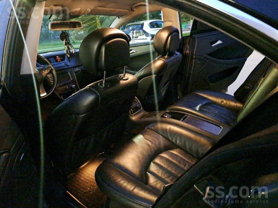 Melns Mercedes-Benz CLS 350 2005 Rīga, ar dzinēja tilpumu 3.50 L un nobraukumu 0 tūkst. km par 2900 €, foto 12 vietnē AUTOMOTO.COM.LV