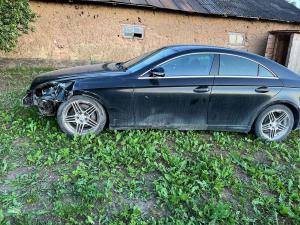 Black Mercedes-Benz CLS 350 2005 in Panevezys, with an engine capacity of 3.50 L and mileage of 300 thousand km for 1499 €, photo  on AUTOMOTO.COM.LV