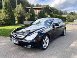 Melns Mercedes-Benz CLS 350 2008 Viļņa, ar dzinēja tilpumu 3.50 L un nobraukumu 249 tūkst. km par 4850 €, foto  vietnē AUTOMOTO.COM.LV