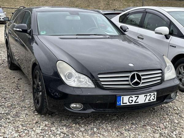 Melns Mercedes-Benz CLS 350 2008 Viļņa, ar dzinēja tilpumu 3.50 L un nobraukumu 279 tūkst. km par 3800 €, foto 1 vietnē AUTOMOTO.COM.LV