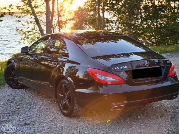 Melns Mercedes-Benz CLS 350 2011 Radviliškis, ar dzinēja tilpumu 3.00 L un nobraukumu 302 tūkst. km par 10700 €, foto 3 vietnē AUTOMOTO.COM.LV