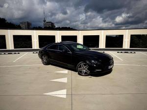 Melns Mercedes-Benz CLS 350 2011 Viļņa, ar dzinēja tilpumu 3.00 L un nobraukumu 300 tūkst. km par 12000 €, foto  vietnē AUTOMOTO.COM.LV