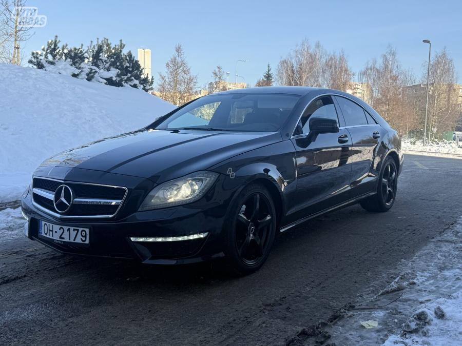 Black Mercedes-Benz CLS 350 2012 in Vilnius, with an engine capacity of 3.50 L and mileage of 280 thousand km for 11500 €, photo 6 on AUTOMOTO.COM.LV