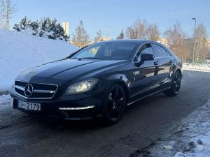 Melns Mercedes-Benz CLS 350 2012 Viļņa, ar dzinēja tilpumu 3.50 L un nobraukumu 280 tūkst. km par 11500 €, foto  vietnē AUTOMOTO.COM.LV