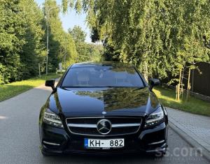 Black Mercedes-Benz CLS 350 2012 in Riga, with an engine capacity of 3.00 L and mileage of 278 thousand km for 10900 €, photo 25 on AUTOMOTO.COM.LV