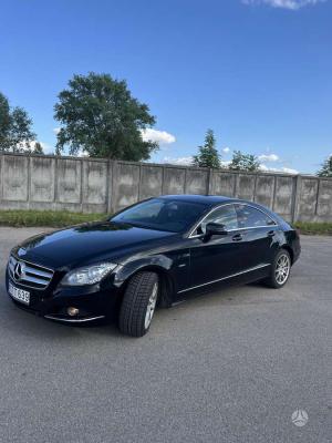 Black Mercedes-Benz CLS 350 2012 in Siauliai, with an engine capacity of 2.99 L and mileage of 260 thousand km for 12500 €, photo  on AUTOMOTO.COM.LV
