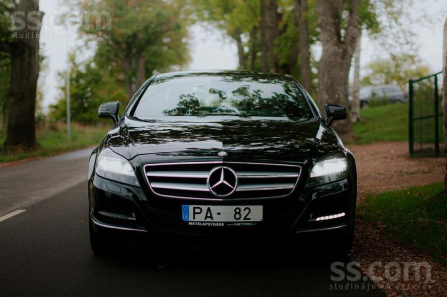 Melns Mercedes-Benz CLS 350 2012 Gulbene, ar dzinēja tilpumu 3.00 L un nobraukumu 276 tūkst. km par 14100 €, foto 4 vietnē AUTOMOTO.COM.LV