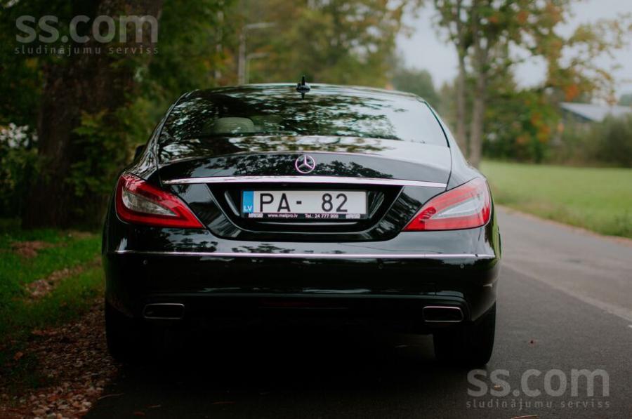 Melns Mercedes-Benz CLS 350 2012 Gulbene, ar dzinēja tilpumu 3.00 L un nobraukumu 276 tūkst. km par 14100 €, foto 5 vietnē AUTOMOTO.COM.LV