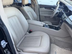 Black Mercedes-Benz CLS 350 2012 in Riga, with an engine capacity of 3.00 L and mileage of 190 thousand km for 10500 €, photo 14 on AUTOMOTO.COM.LV