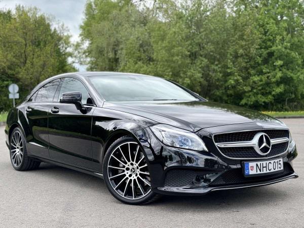 Black Mercedes-Benz CLS 350 2014 in Kaunas, with an engine capacity of 3.00 L and mileage of 95 thousand km for 23900 €, photo 3 on AUTOMOTO.COM.LV