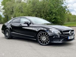 Black Mercedes-Benz CLS 350 2014 in Kaunas, with an engine capacity of 3.00 L and mileage of 95 thousand km for 23900 €, photo 5 on AUTOMOTO.COM.LV