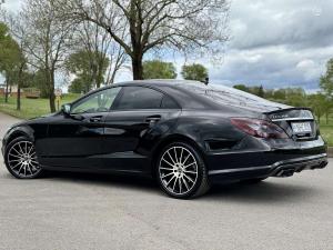 Black Mercedes-Benz CLS 350 2014 in Kaunas, with an engine capacity of 3.00 L and mileage of 95 thousand km for 23900 €, photo 12 on AUTOMOTO.COM.LV