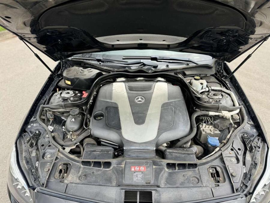 Black Mercedes-Benz CLS 350 2014 in Kaunas, with an engine capacity of 3.00 L and mileage of 95 thousand km for 23900 €, photo 27 on AUTOMOTO.COM.LV
