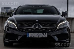 Black Mercedes-Benz CLS 350 2015 in Riga, with an engine capacity of 3.50 L and mileage of 254 thousand km for 13500 €, photo 7 on AUTOMOTO.COM.LV