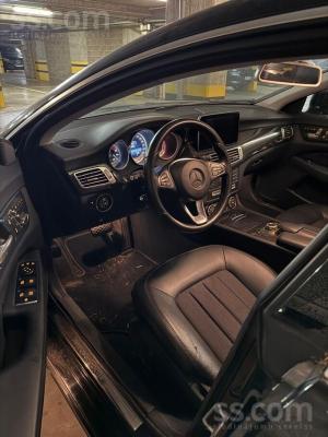 Melns Mercedes-Benz CLS 350 2015 Rīga, ar dzinēja tilpumu 3.00 L un nobraukumu 258 tūkst. km par 15000 €, foto 7 vietnē AUTOMOTO.COM.LV