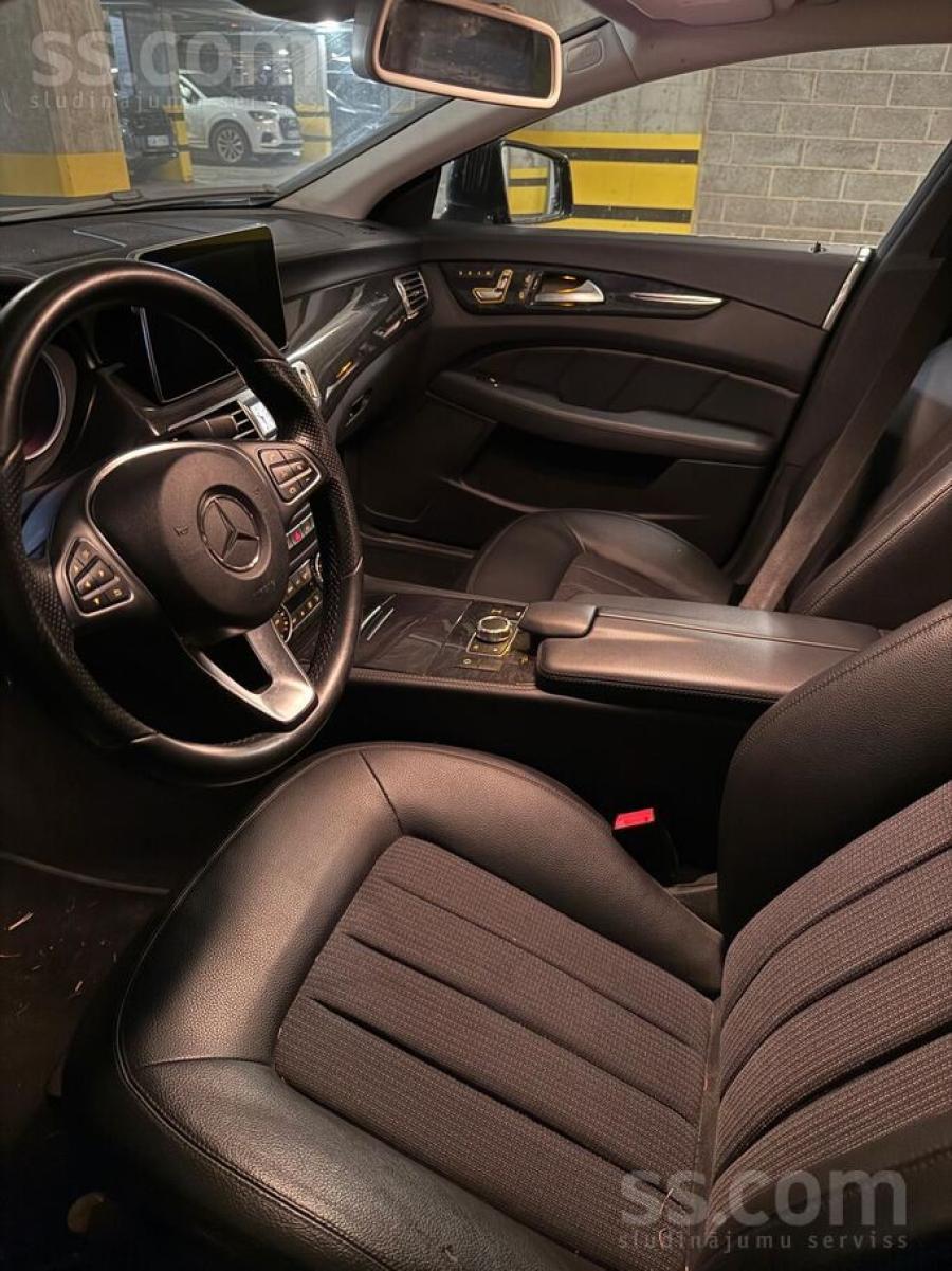 Melns Mercedes-Benz CLS 350 2015 Rīga, ar dzinēja tilpumu 3.00 L un nobraukumu 258 tūkst. km par 15000 €, foto 8 vietnē AUTOMOTO.COM.LV