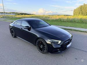 Black Mercedes-Benz CLS 350 2018 in Kaunas, with an engine capacity of 2.93 L and mileage of 234 thousand km for 30000 €, photo  on AUTOMOTO.COM.LV
