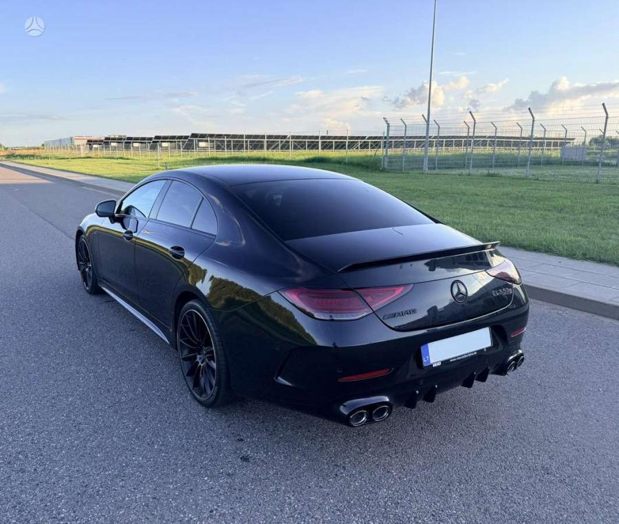Black Mercedes-Benz CLS 350 2018 in Kaunas, with an engine capacity of 2.93 L and mileage of 234 thousand km for 30000 €, photo 7 on AUTOMOTO.COM.LV