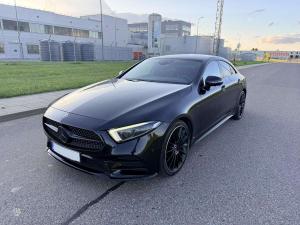 Black Mercedes-Benz CLS 350 2018 in Kaunas, with an engine capacity of 2.93 L and mileage of 234 thousand km for 30000 €, photo 10 on AUTOMOTO.COM.LV
