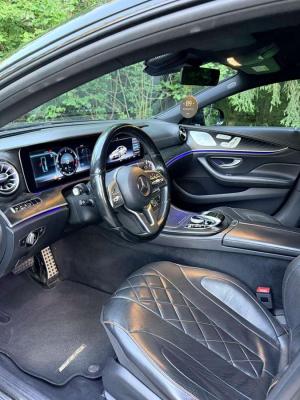 Black Mercedes-Benz CLS 350 2018 in Kaunas, with an engine capacity of 2.93 L and mileage of 234 thousand km for 30000 €, photo 14 on AUTOMOTO.COM.LV